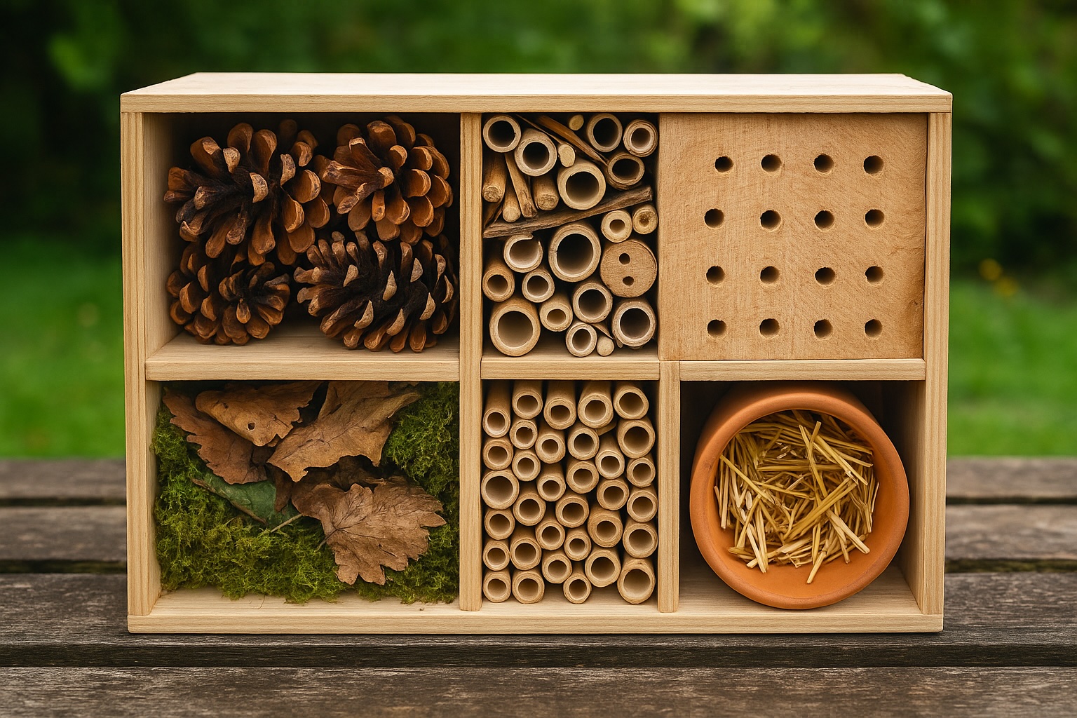 Construire un hôtel à insectes : étapes de construction DIY